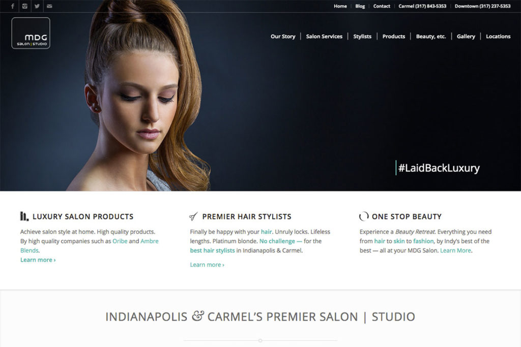 20 Best Beauty Salon Websites for Design Inspiration 2020 - Colorlib