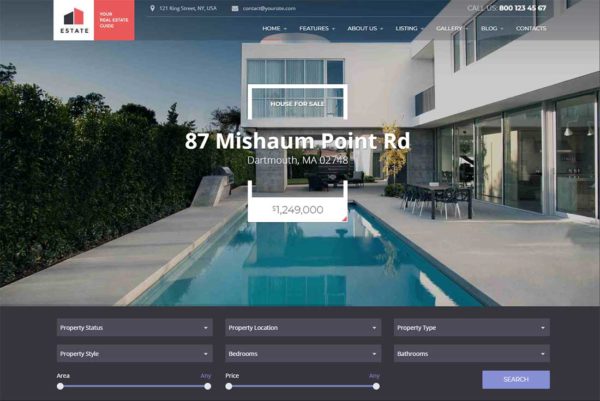 20 Best Property Rental WordPress Themes 2021 - Colorlib