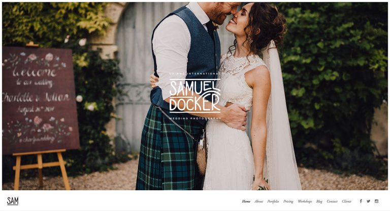 19 Excellent Wedding Photography Websites To Look Into 2020 - Colorlib