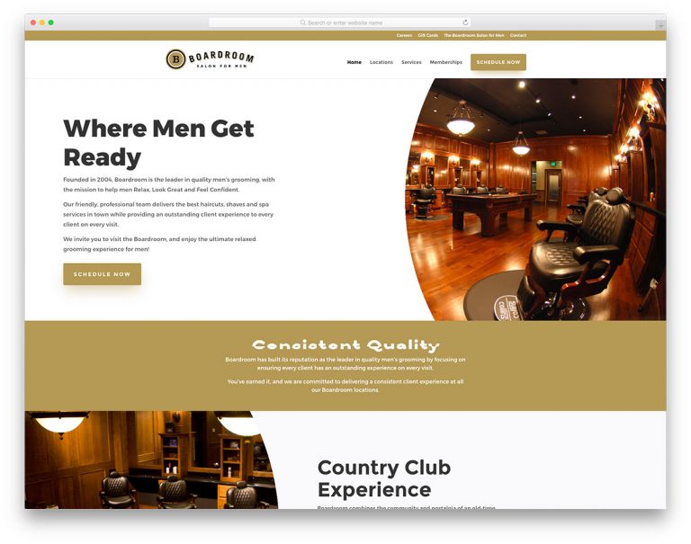 18 Best Barbershop Websites For Barbers And Entrepreneurs - Colorlib