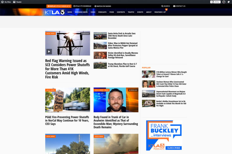 18 Best News Website Designs For Inspiration 2021 - Colorlib