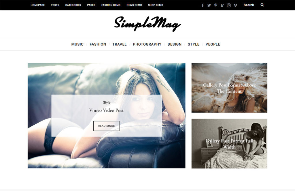 23 Best Glamour Magazine Themes For Fashion Magazine Websites 2021