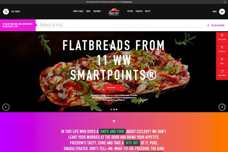 18 Best Pizza Website Designs To Explore in 2026 - Colorlib