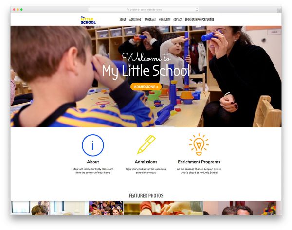 19 Best Preschool & Kindergarten Websites For Inspiration 2021 - Colorlib