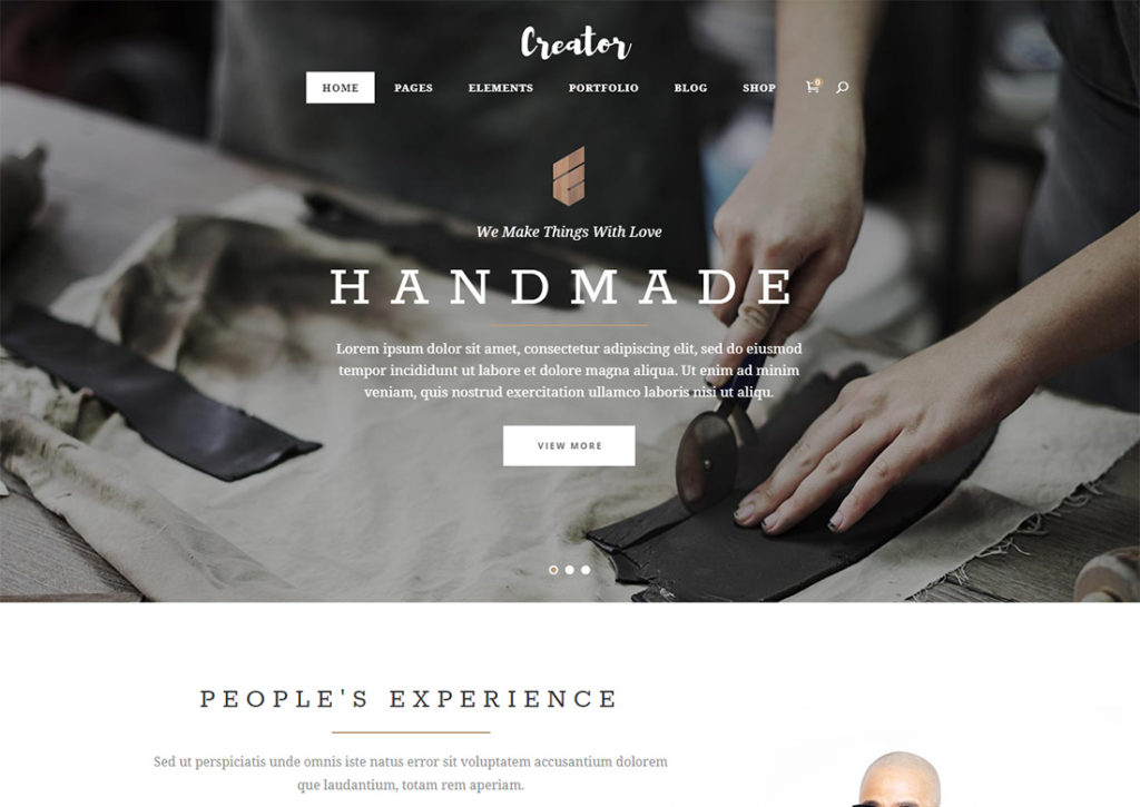 13 Best Craftsman WordPress Themes for Artisans and Master Craftsman 2022