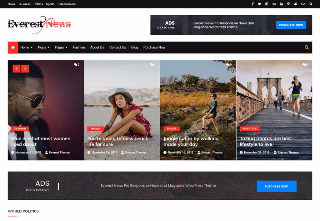 17 Best Free News & Newspaper WordPress Themes 2026
