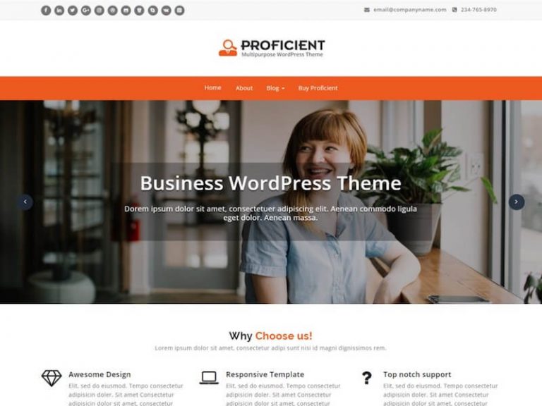 25 Best Free WordPress Themes For Startups 2020 - Colorlib