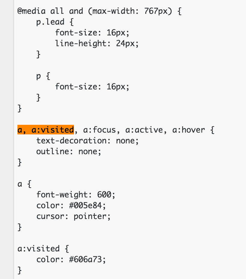 Making changes to style.css - Colorlib