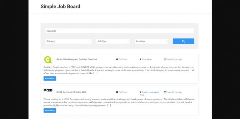 5 Impeccable WordPress Job Board Plugins This 2020 - Colorlib