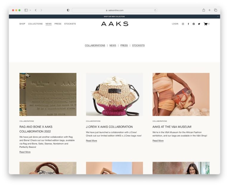 21 Best Squarespace Blog Examples (2026) - Colorlib