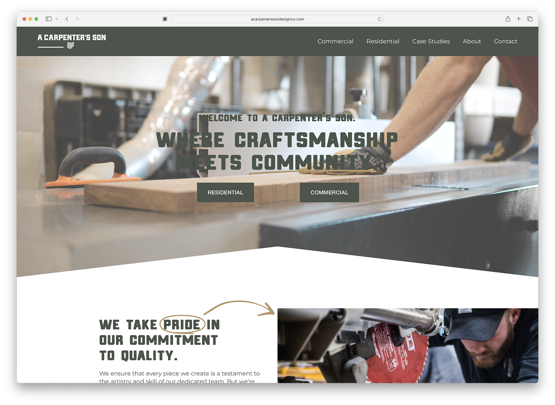 15 Best Carpentry Websites Inspiration 2025 - Colorlib