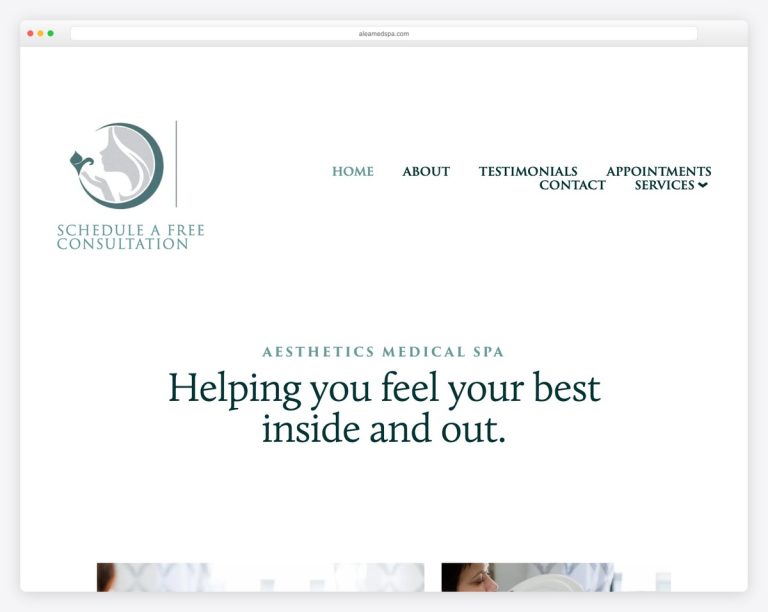 29 Best Med Spa Website Examples 2026 - Colorlib