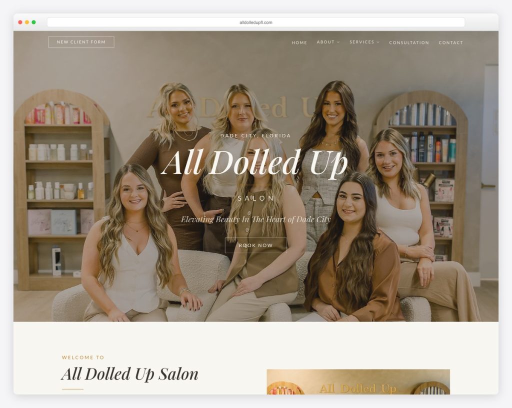 35 Best Hair Salon Website Examples 2026 - Colorlib