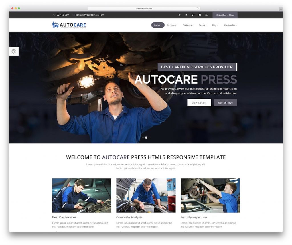 22 Top Car & Automotive Website Templates 2021 - Colorlib