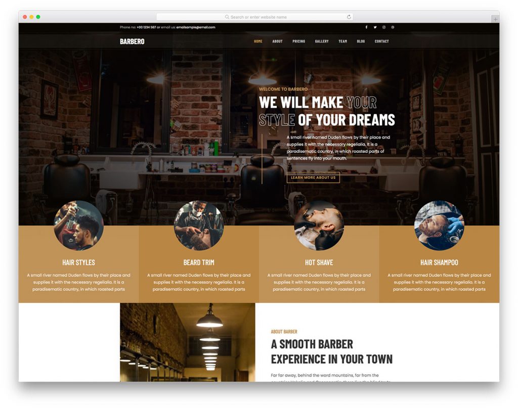 12 Best Hair Salon Website Templates 2026 - Colorlib