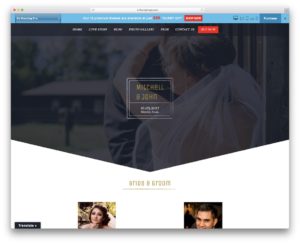19 Beautiful and Free WordPress Wedding Themes 2020 - Colorlib