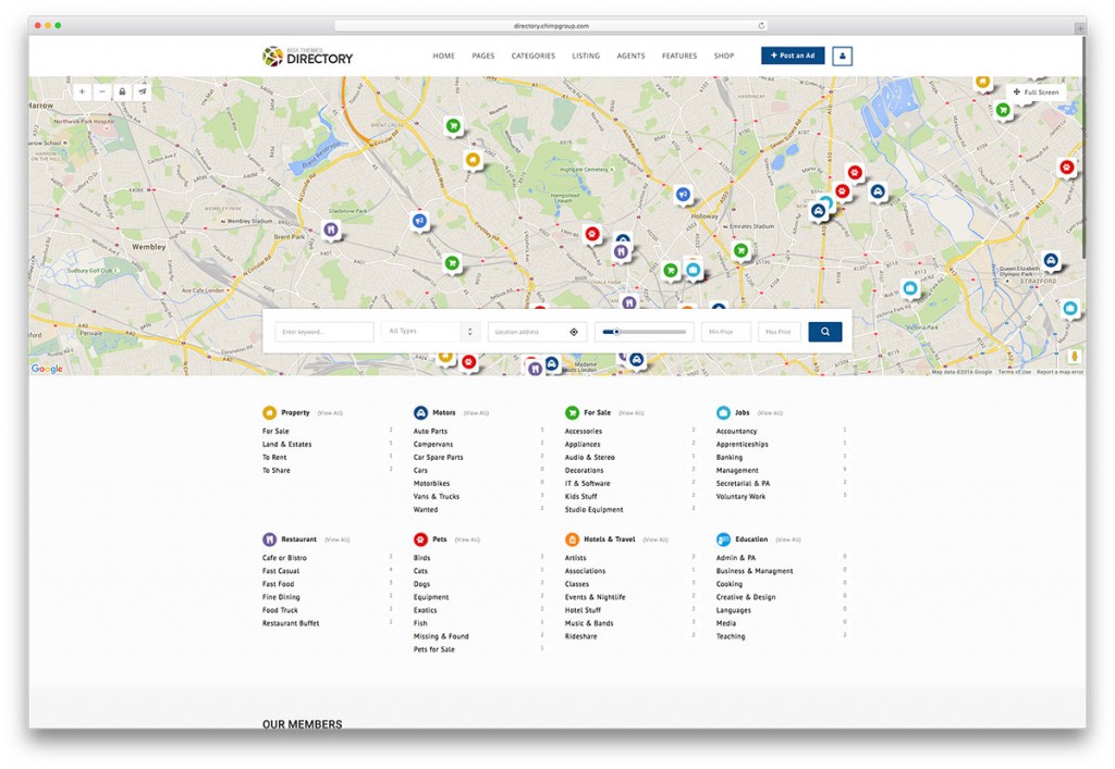 30+ Best Directory WordPress Themes 2021 – Avasta