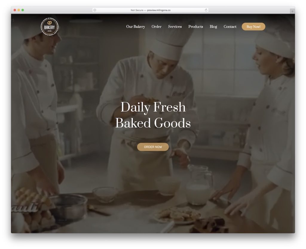 18 Cake Shops and Bakery WordPress Themes 2021 - Colorlib