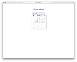 25 Handy Free Bootstrap Datepicker Examples - Colorlib