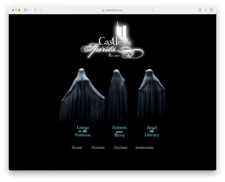 20 Best Scary & Creepy Websites In 2026 - Colorlib