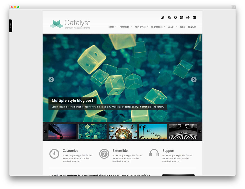30+ Best Personal Portfolio WordPress Themes 2016 - Colorlib