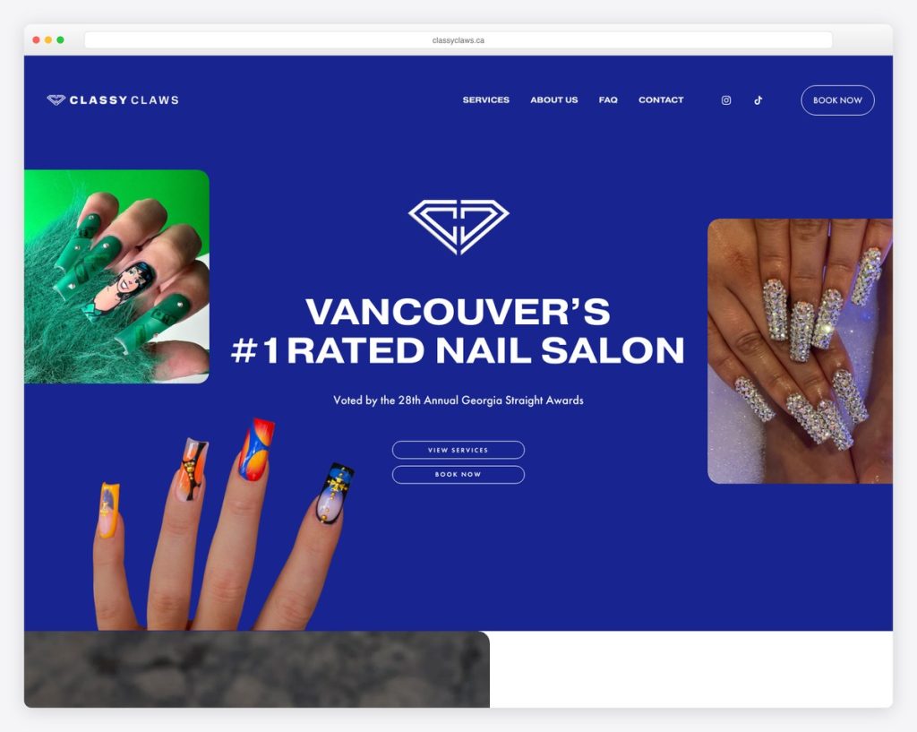 28 Best Nail Salon Website Examples 2026 - Colorlib