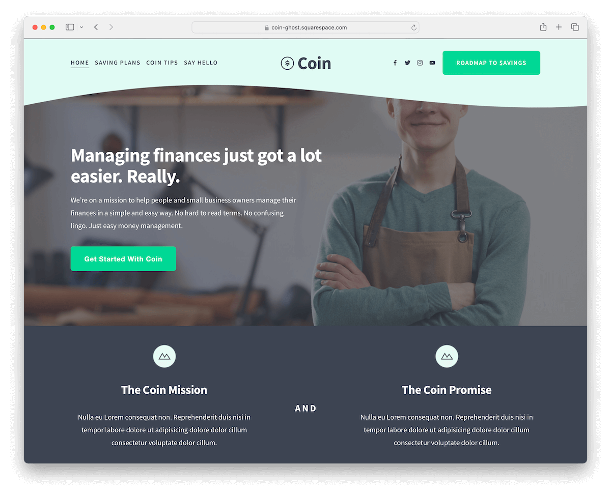 16 Best Squarespace Finance Templates 2025 - Colorlib