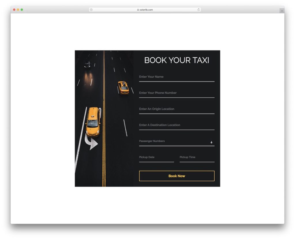 30 Best Free Booking Form Templates Templates 2026 - Colorlib
