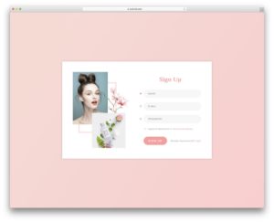 Colorlib Reg Form V20 - Free Online Signup Form Template - Colorlib