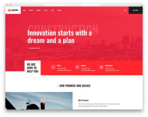 Congoro - Best Contractor Website Template 2026 - Colorlib