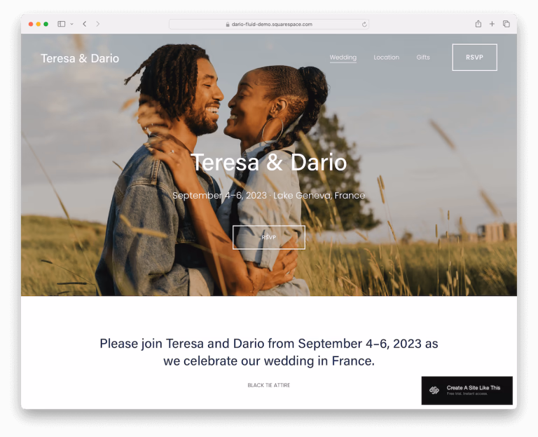 15 Best Squarespace Wedding Templates 2026 - Colorlib