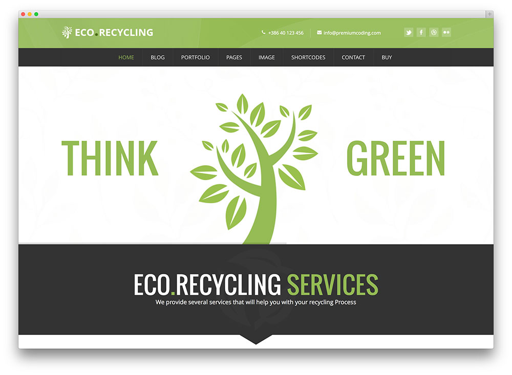 15 Green Eco-Friendly WordPress Themes for Green, Organic, Eco-Friendly ...