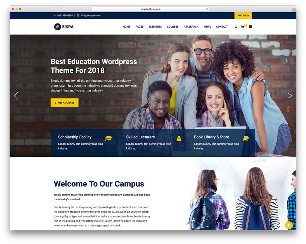 30 Responsive Education WordPress Themes 2021