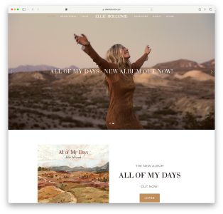 20 Best Singer Websites (Examples) 2026 - Colorlib