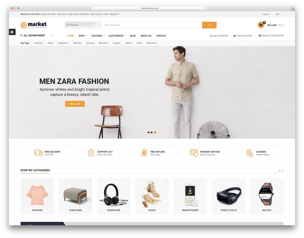 23 Amazing & Responsive PrestaShop Themes 2021 - Colorlib