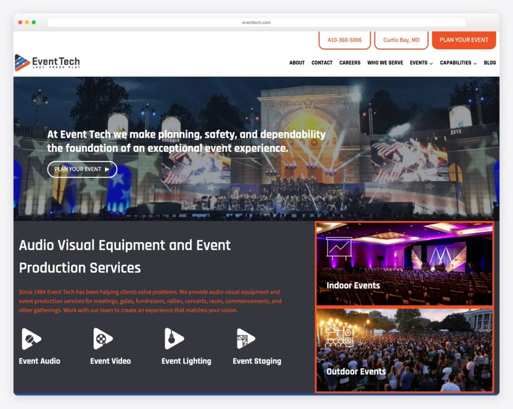 35 Best Event Planning & Venue Website Examples 2026 - Colorlib