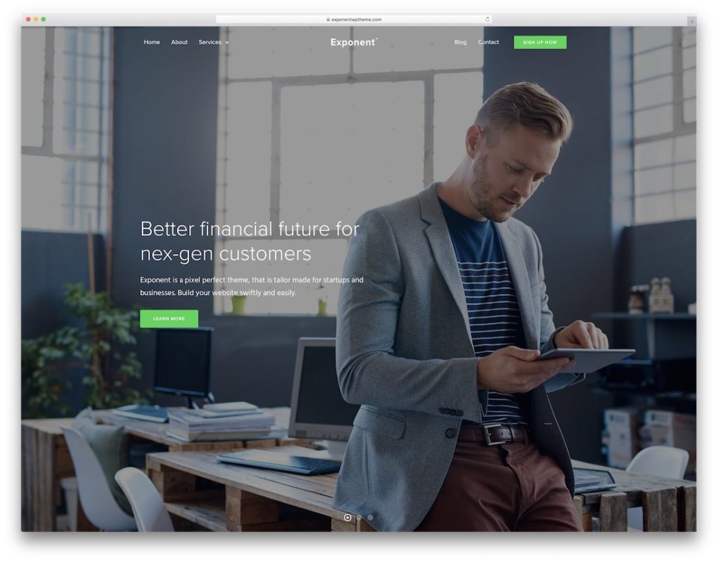 23 Best Financial Company WordPress Themes 2021 - Colorlib