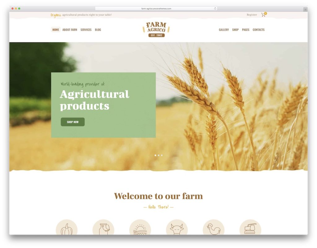 19 Best Farming & Agriculture WordPress Themes 2021 - Colorlib