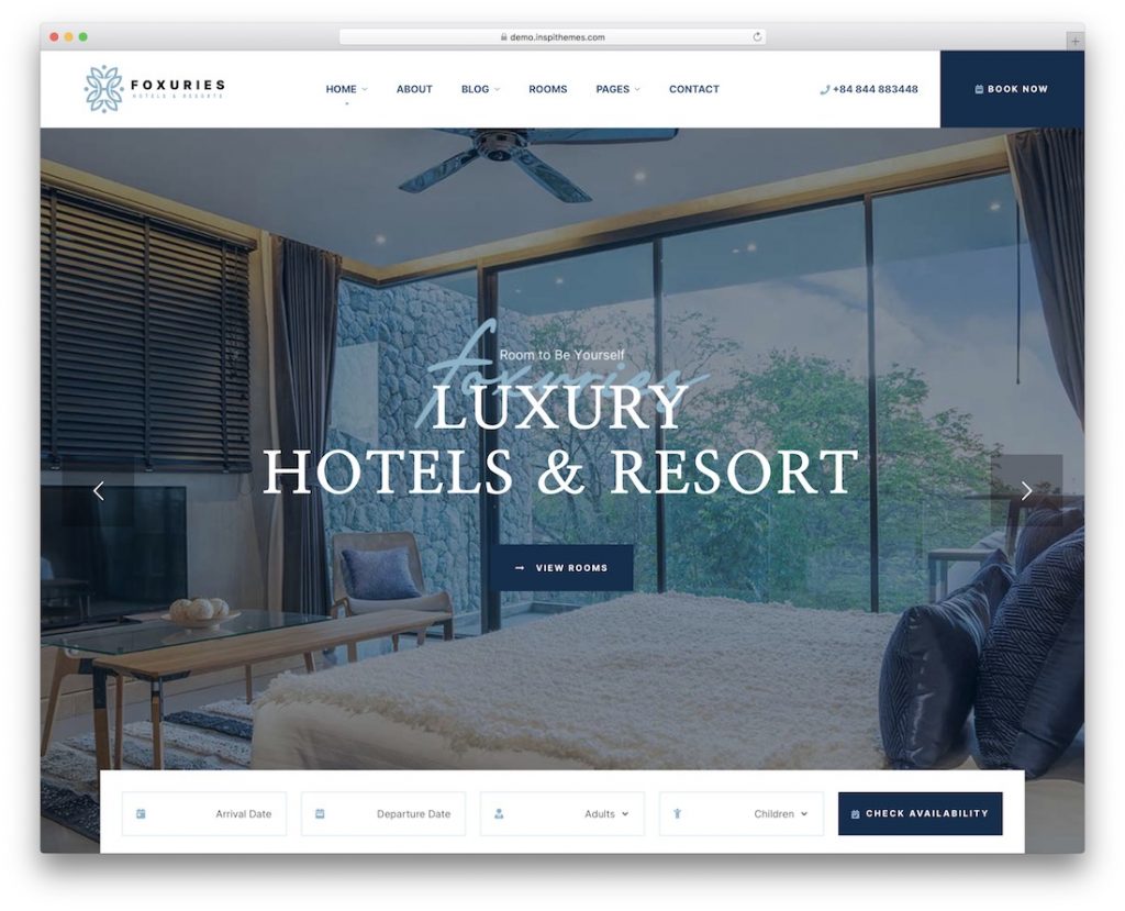 30 Best Hotel WordPress Themes With Online Booking 2021 - Colorlib