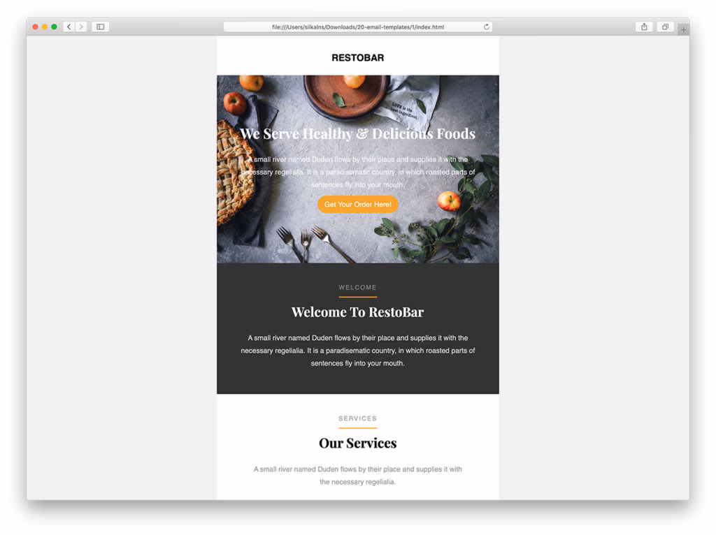 35 Free Responsive HTML Email Templates You Can Use Today (2026) - Colorlib