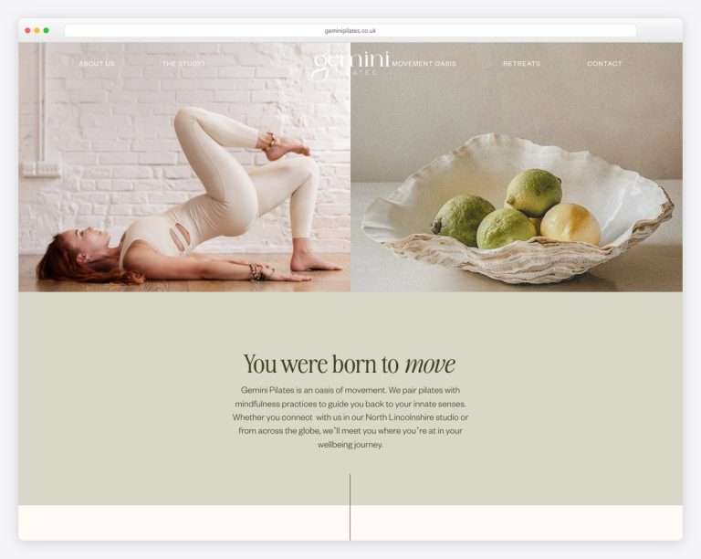 30 Best Pilates Studio Website Examples 2026 - Colorlib
