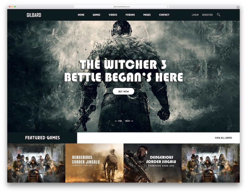 21 Best Clan Website Templates [HTML & WordPress] 2020 - Colorlib