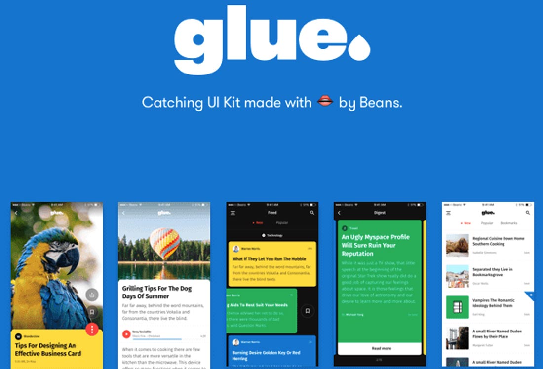 25+ Sketch UI Kits for a Productive Creative Flow & Process 2018