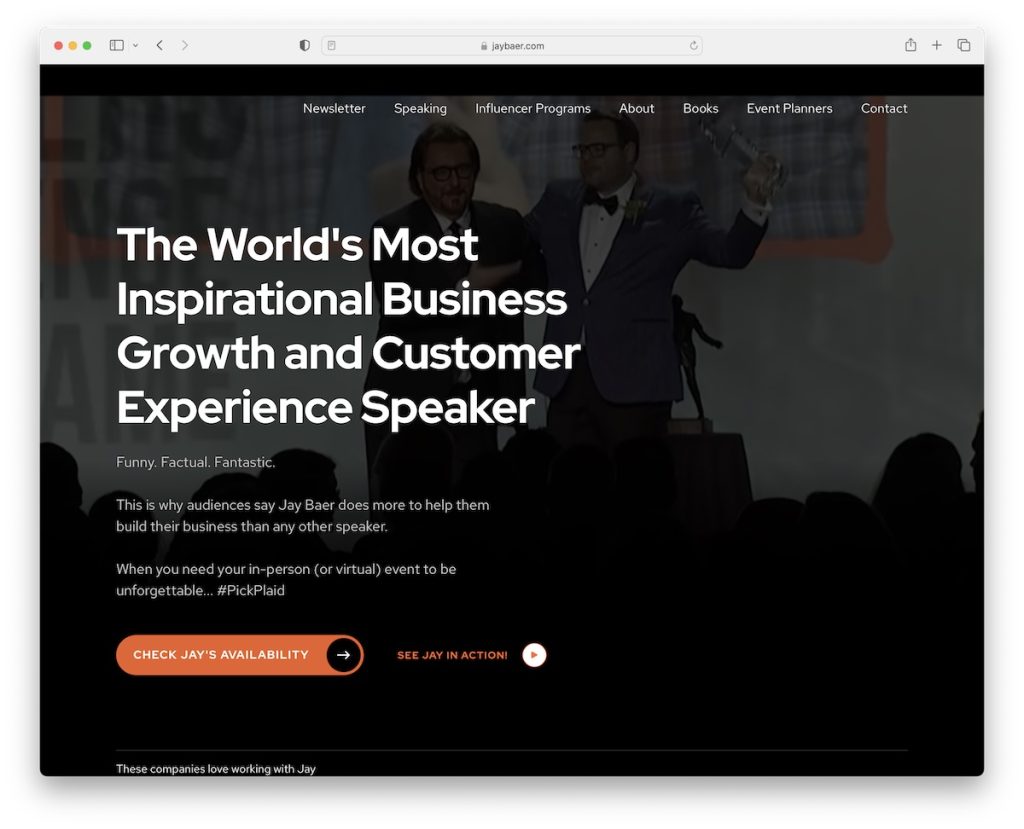 22 Best Public Speaker Websites (Examples) 2026 - Colorlib