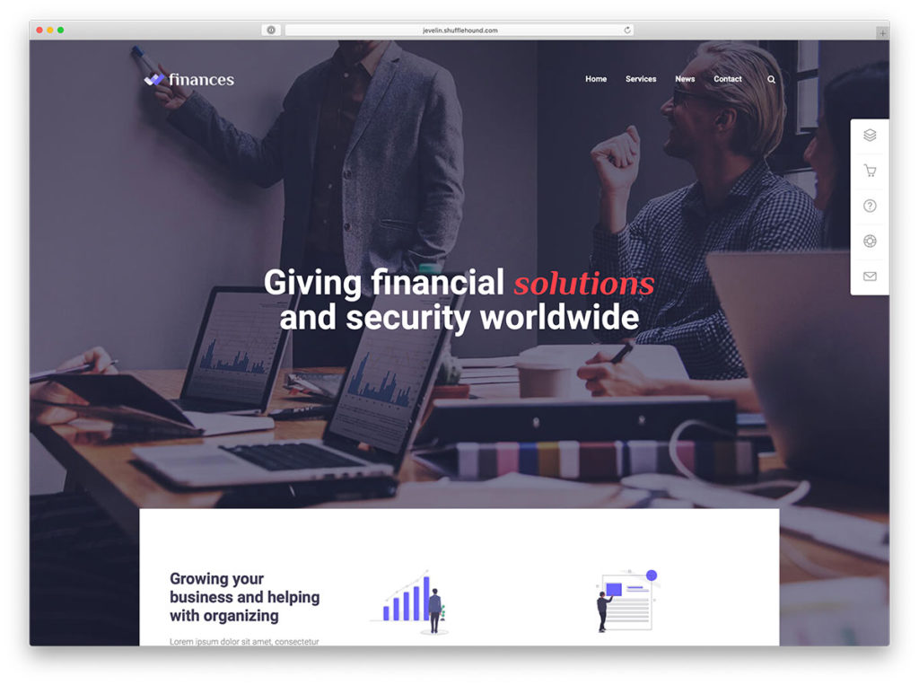 19 Best Financial Company WordPress Themes 2026 - Colorlib