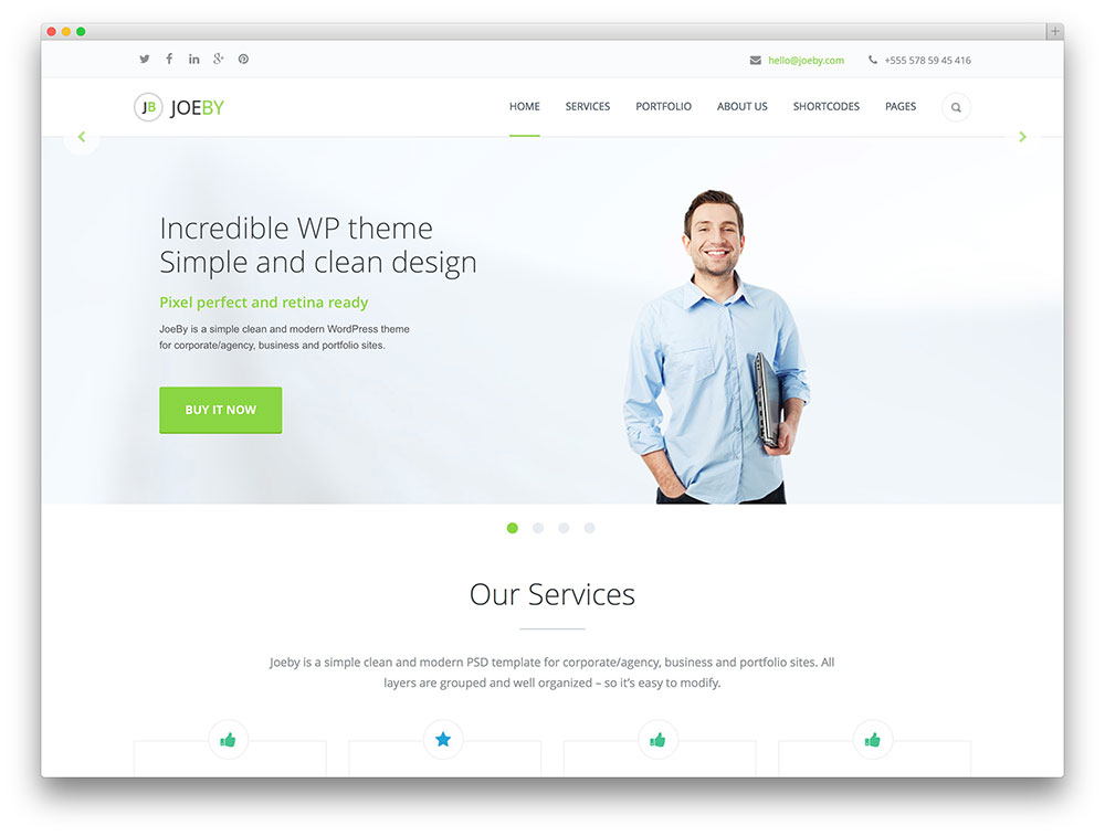 30+ Best Bootstrap 3 WordPress Themes 2016 - colorlib