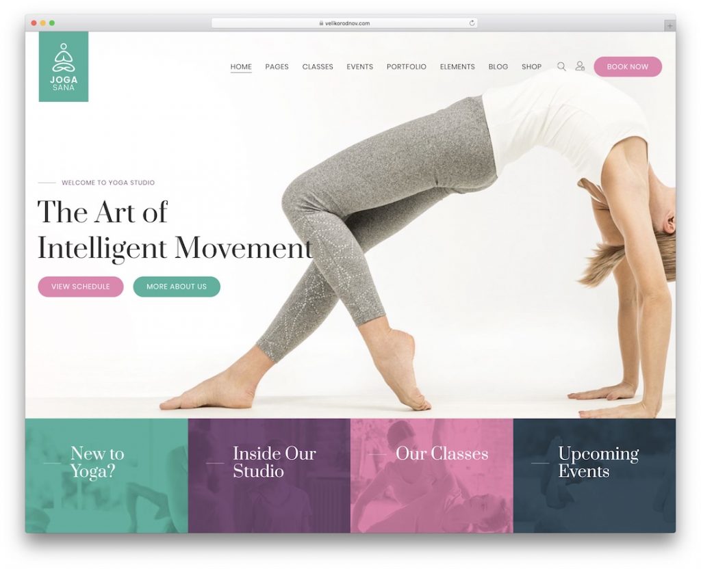 30 Best Yoga WordPress Themes For Yoga Studios 2021 - Colorlib