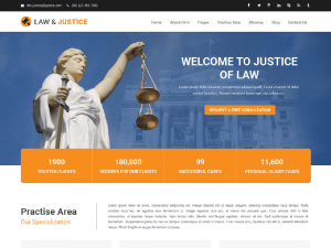 20 Free WordPress Themes for Law and Attorney Sites - Colorlib