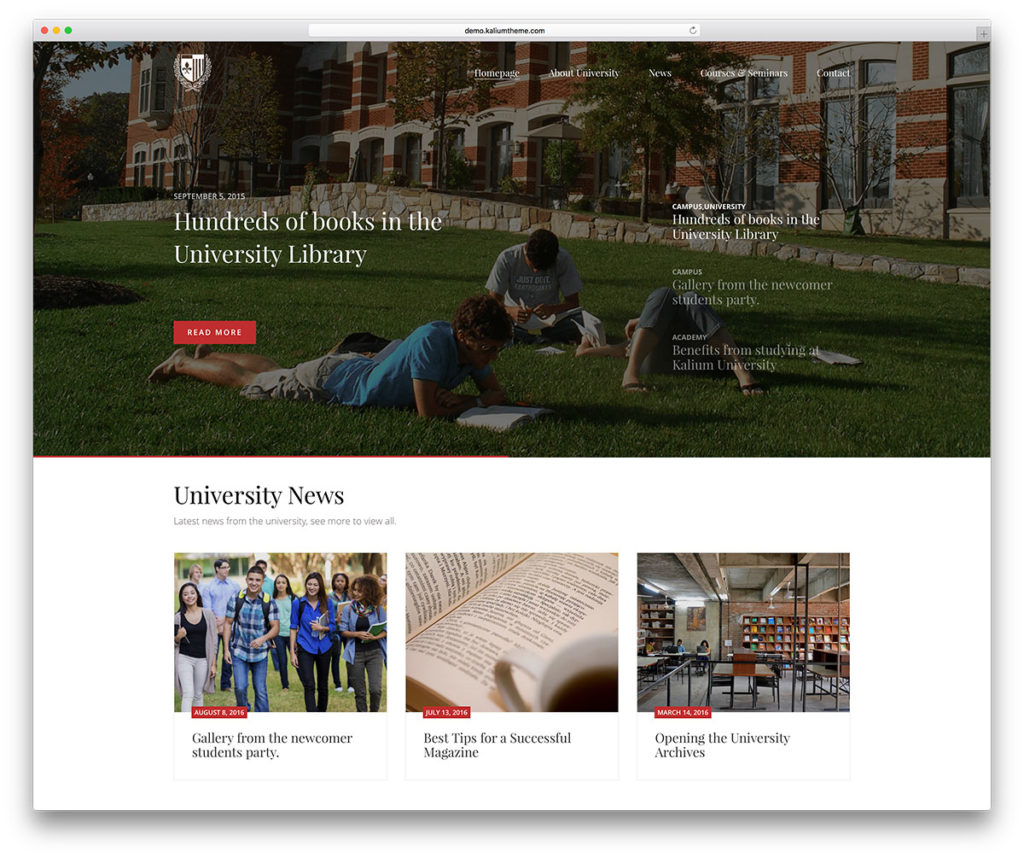 30 Responsive Education WordPress Themes 2021
