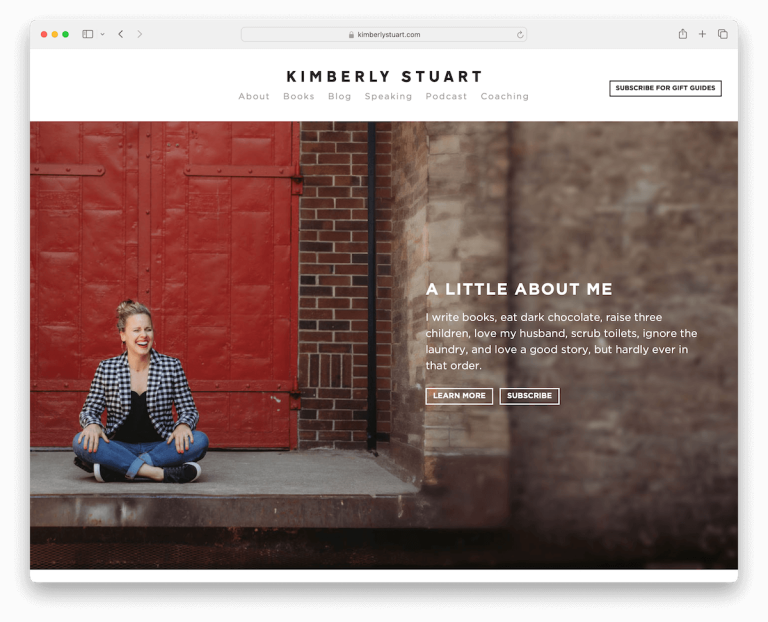 21 Professional Author Website Examples That Convert 2026 - Colorlib